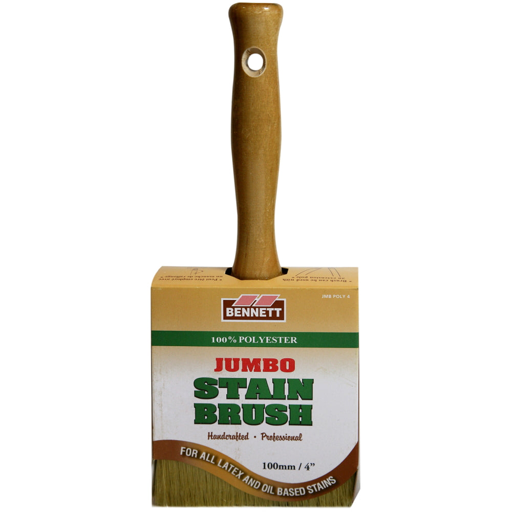 BENNETT TOOLS Pinceau à teinture à l'eau 4"